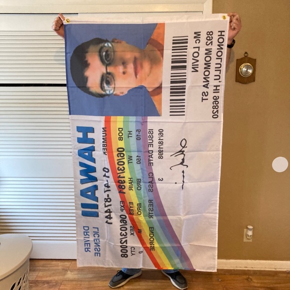 Other | Superbads Mclovin Drivers License Flag 3 X 5 | Poshmark